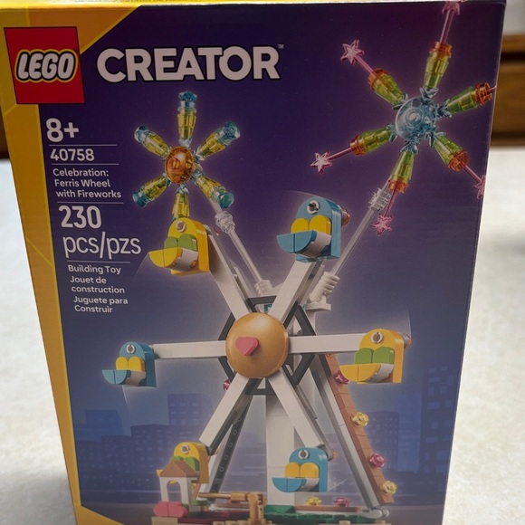 Lego | Toys | Lego Creator Ferris Wheel With Colorful Fireworks | Poshmark